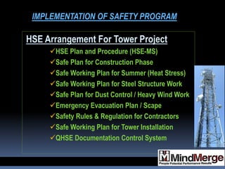 Tower Project HSE Presentation | PDF