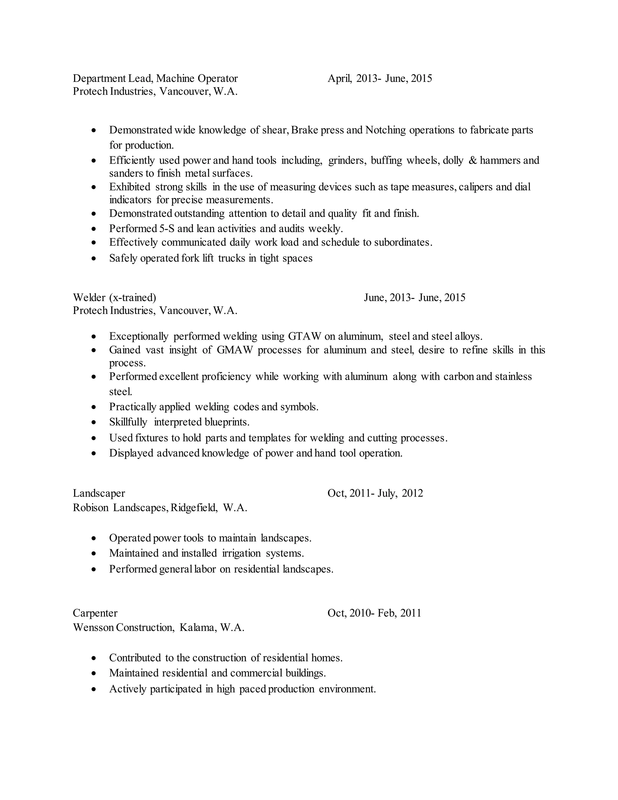 Cory's resume | DOCX
