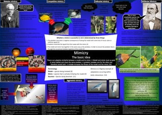 Infographic on Mimicry | PPT