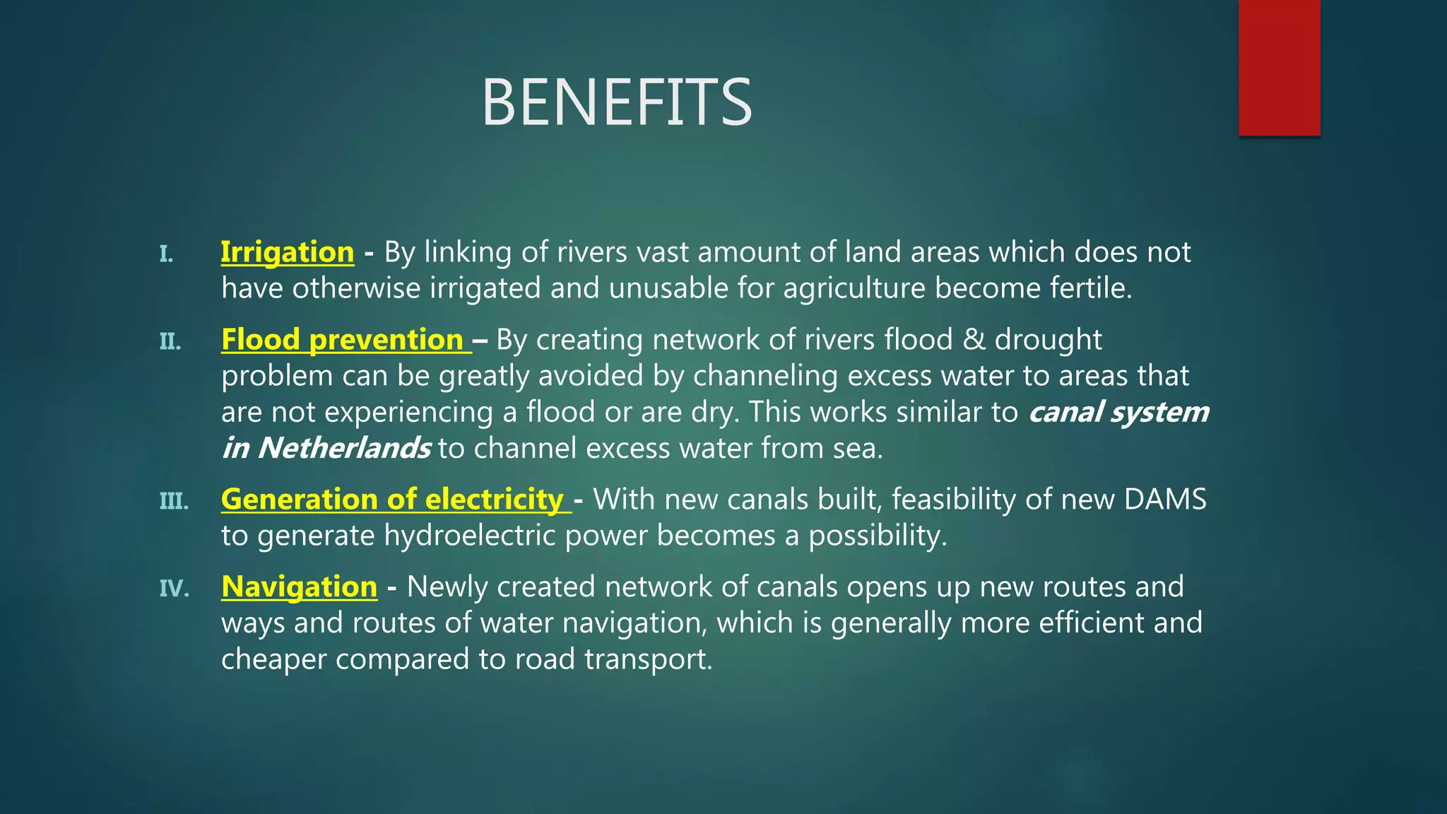 INTERLINKING OF RIVERS | PPTX