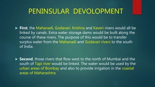 INTERLINKING OF RIVERS | PPTX