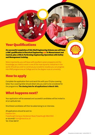Shell Engineering Scheme - Leaflet | PDF
