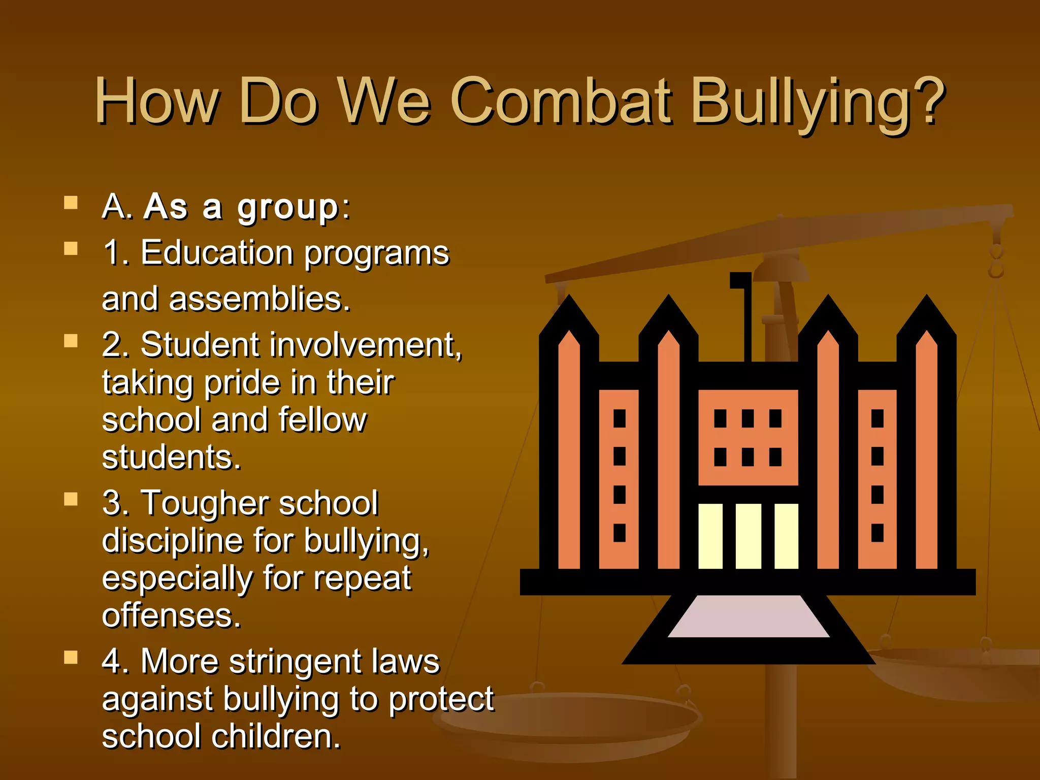 BULLYING.PPT | Crime & Harmful Acts to Individuals, Society & Human ...