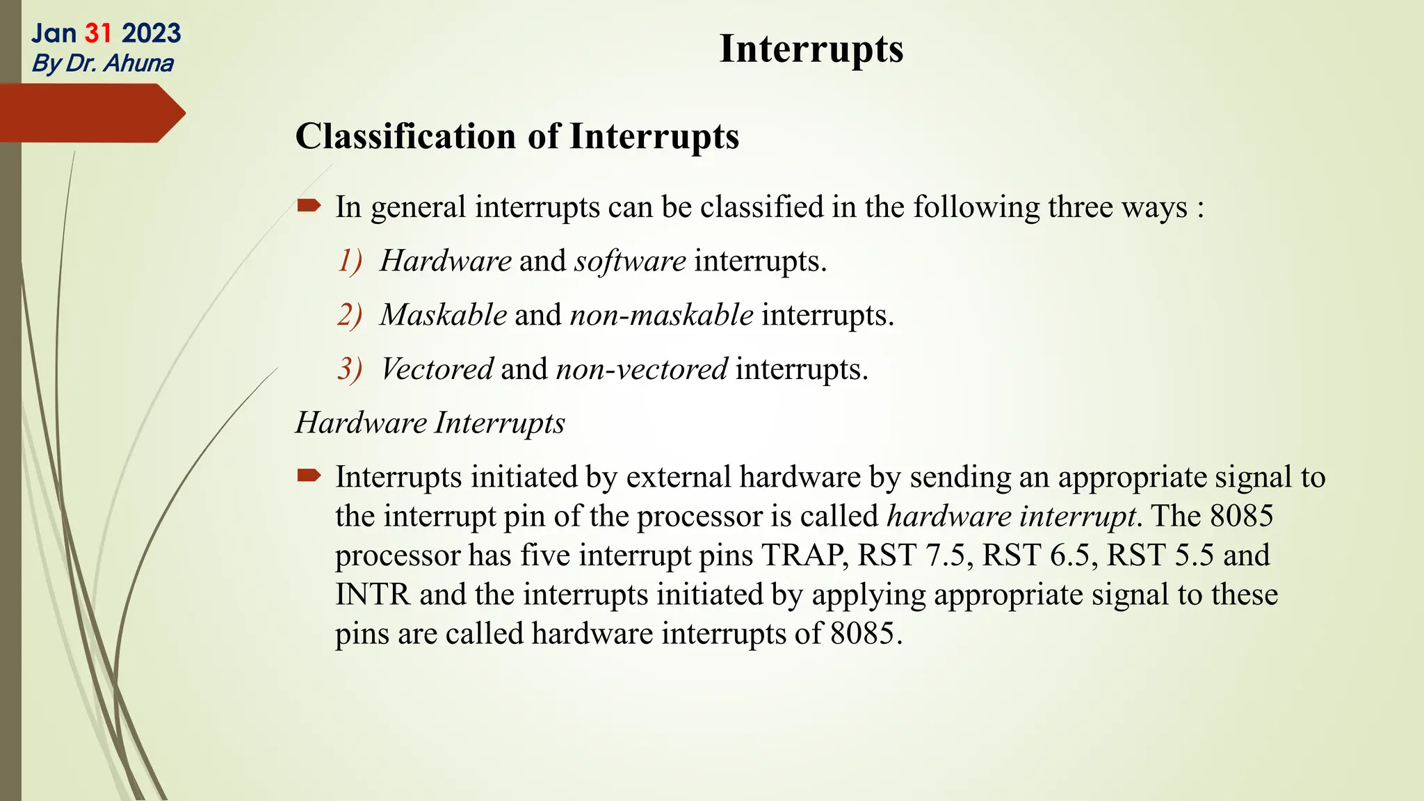 5a_8085 Interrupts & Direct Memory Access_pptx.pdf
