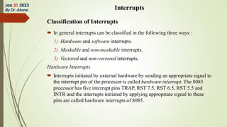 5a_8085 Interrupts & Direct Memory Access_pptx.pdf