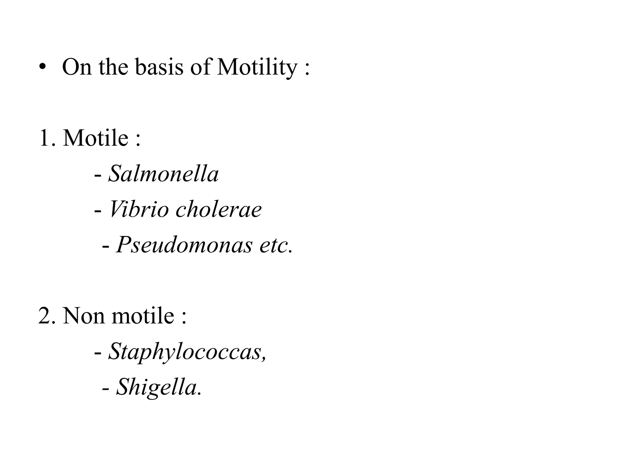 CLASSIFICATION OF BACTERIA & IT’S STRUCTURE | PPTX