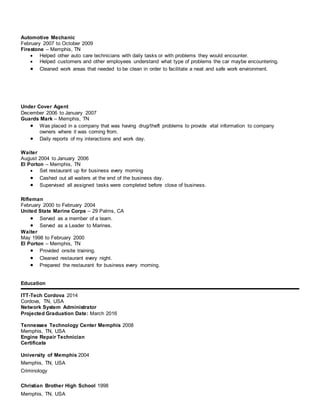 Ronald Braham 82015resume | PDF