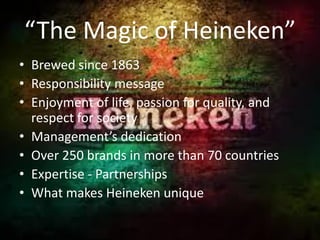 heineken | PPT
