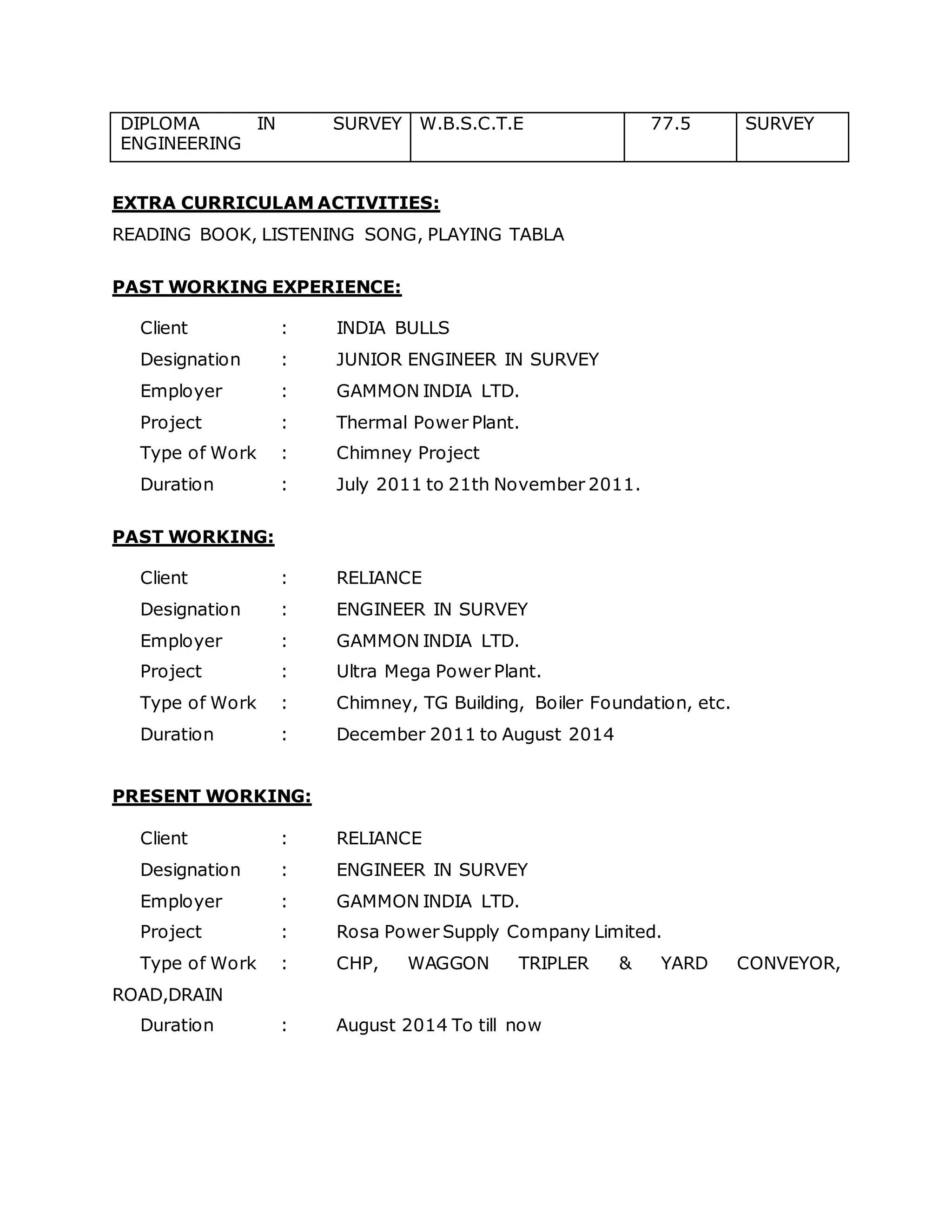 Shankar Das Resume | DOCX