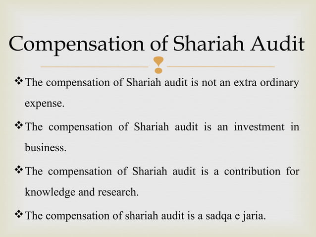 What is Shariah Audit | PPT
