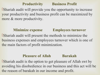 What is Shariah Audit | PPT