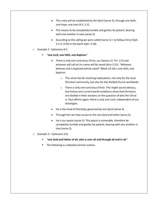 Ephesians%204.1-6[1] | PDF | Christianity | Religion & Spirituality