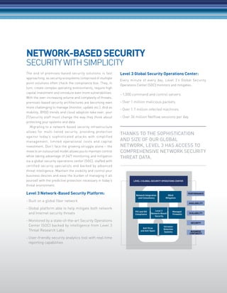 Level 3 Security solutions | PDF