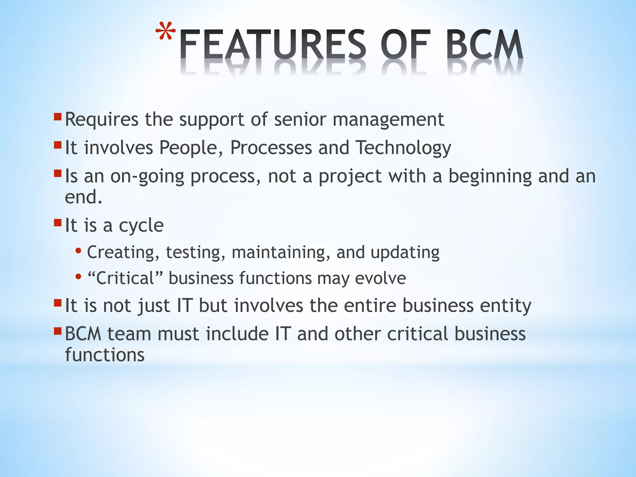 BCMS Presentation1 | PPSX