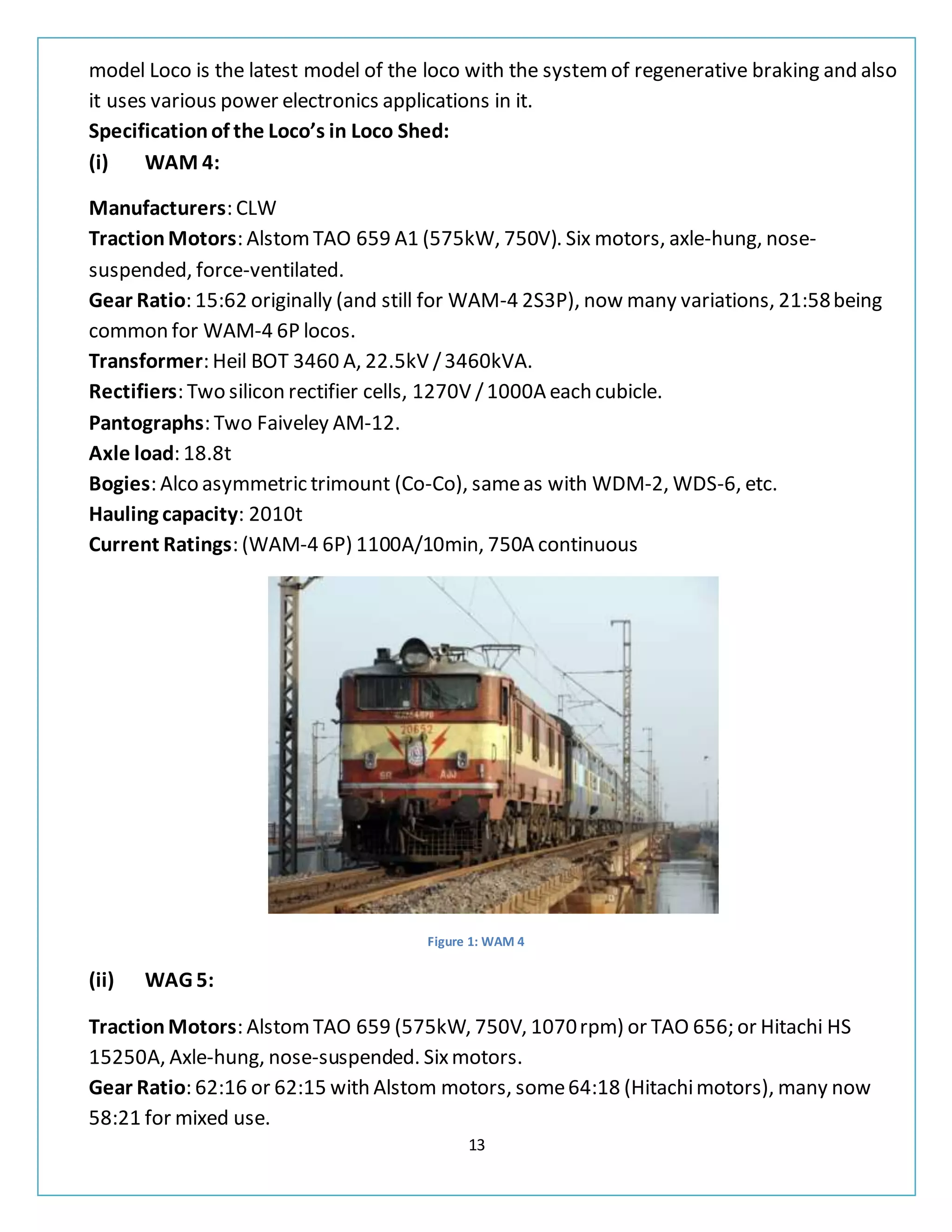 Electric Loco Shed, Tughlakabad, New Delhi | DOCX