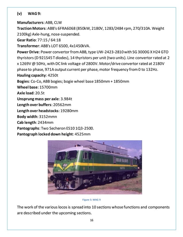 Electric Loco Shed, Tughlakabad, New Delhi | DOCX | Rail Travel ...