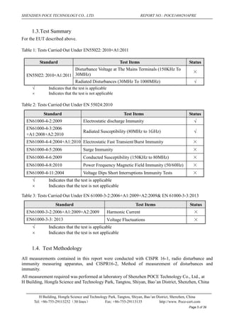 Amovision EMC REPORT | PDF | Consumer Electronics | Technology & Computing