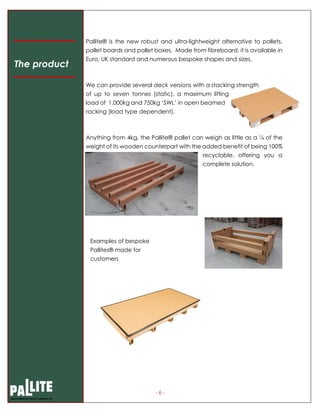 Pallite information pack for 2016 | PDF