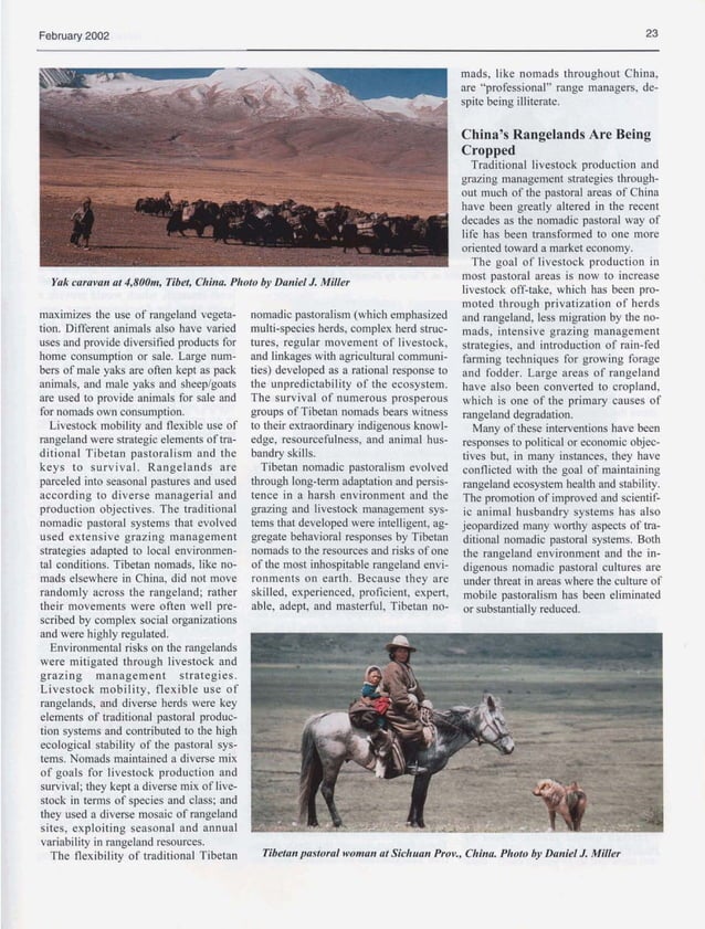 importance of China's nomads | PDF | Geography | Science