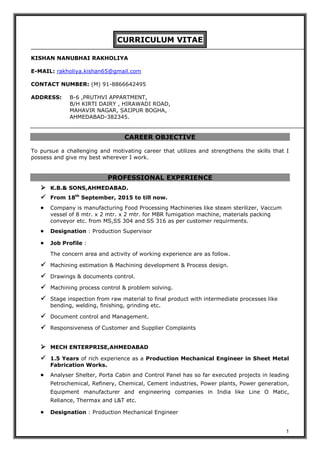 Resume3 | PDF