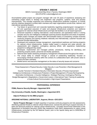 DISCHEStevenCV | PDF