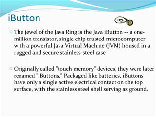 Java Ring | PPT | Programming Languages | Computing