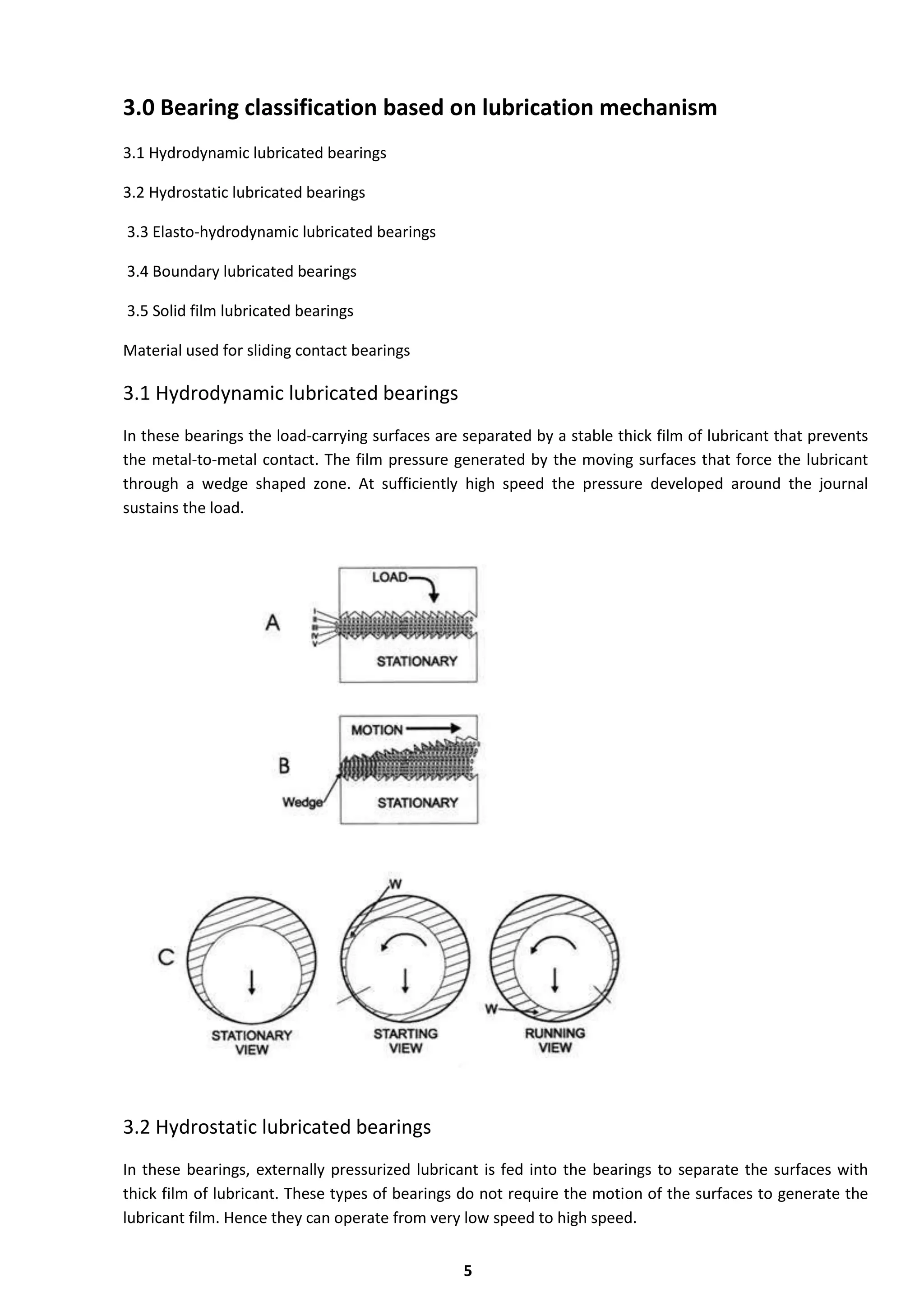 lecture notes on Bearings | PDF