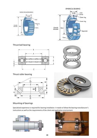 lecture notes on Bearings | PDF