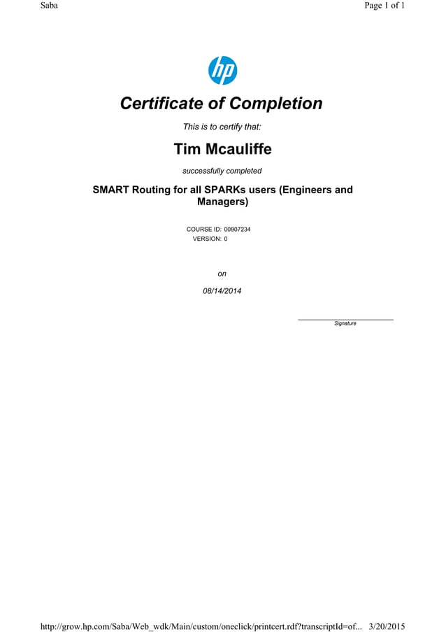 SMART Routing for all SPARKs users | PDF