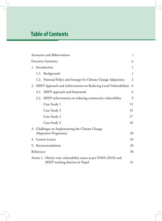 Enhancing Resilience of Vulnerable Communities to Climate Change | PDF