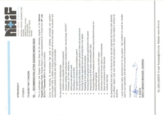 Recommendation NHIF | PDF