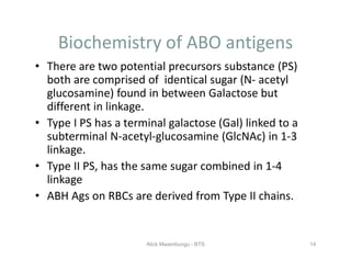 ABO Blood Group system | PDF