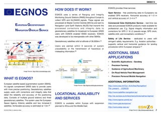 EGNOS and WAAS Factsheet | PDF