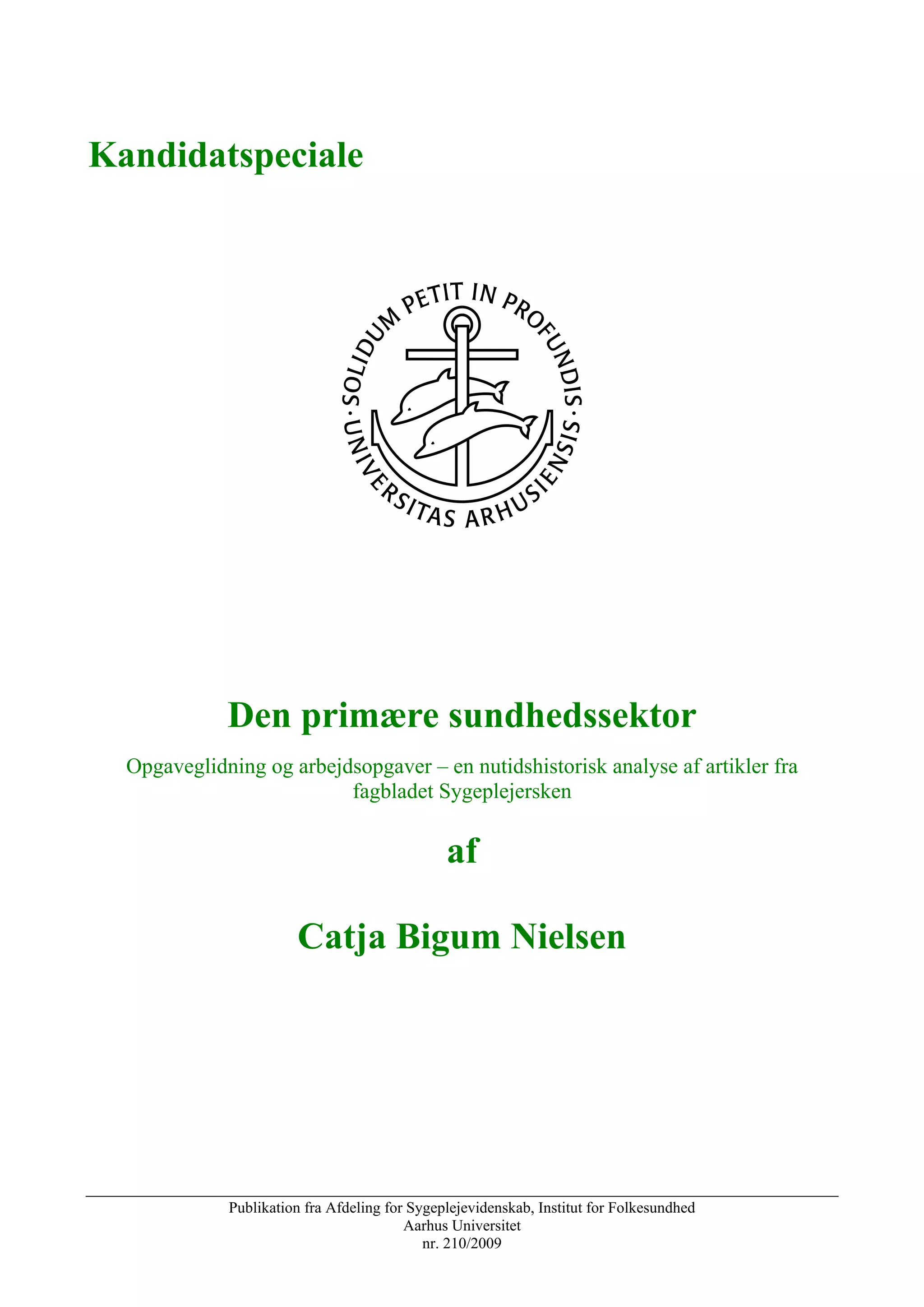 Kandidatspeciale CBH | PDF