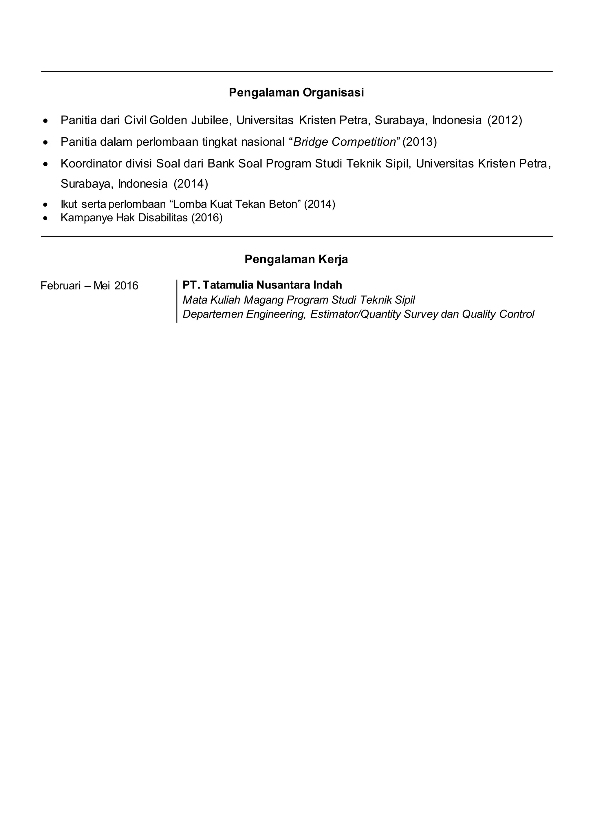 CV dan Surat Keterangan Lulus[jobstreet] | PDF