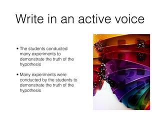 Academic writing tips | PDF | Education