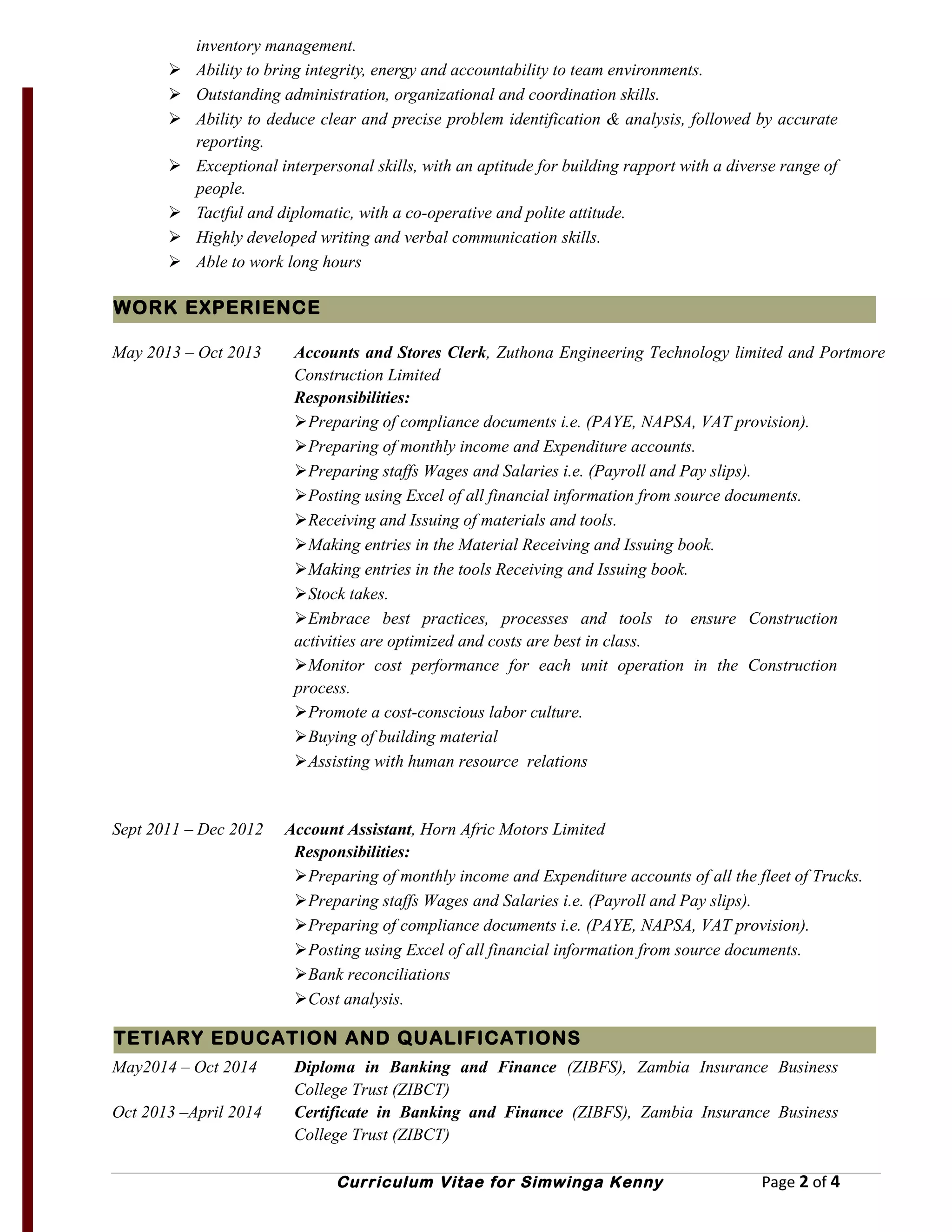 CURRICULUM VITAE | DOC