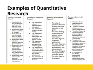 5 ACTION RESEARCH METHODS qualitative data | PPTX