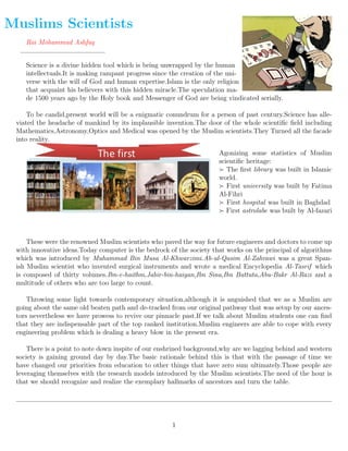 Muslim_Scientists | PDF