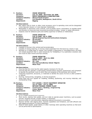 wilfredo guila resume crane operator | DOCX