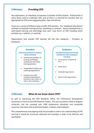 3MinuteGuideToCPD | PDF