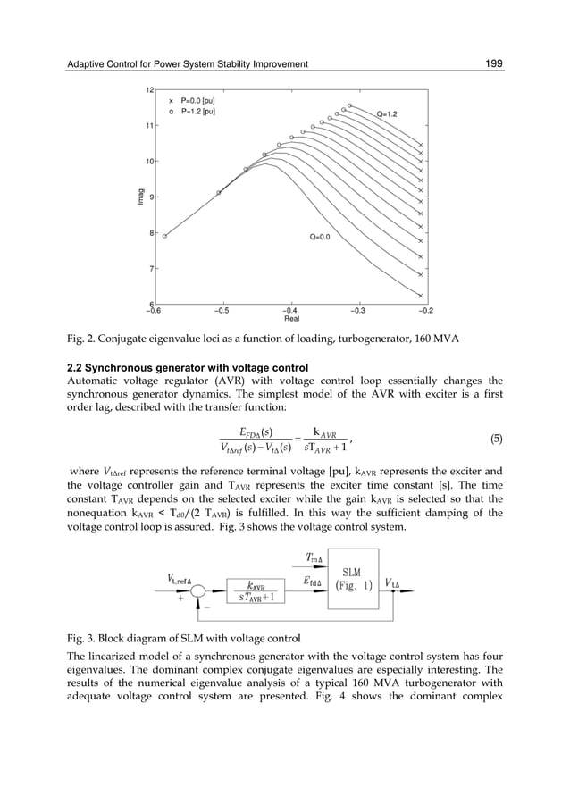 5 adaptive control for power system stability improvement | PDF