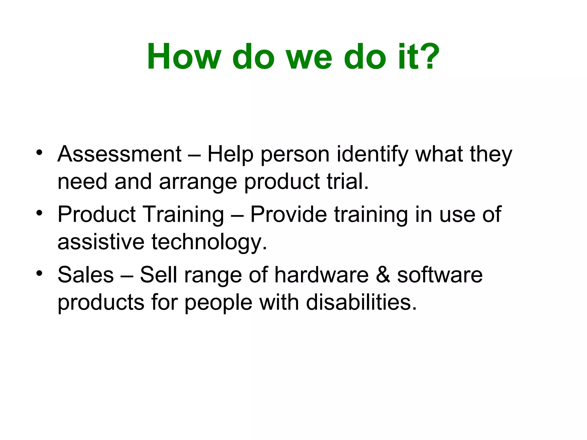 5 adaptive technology solutions | PPT