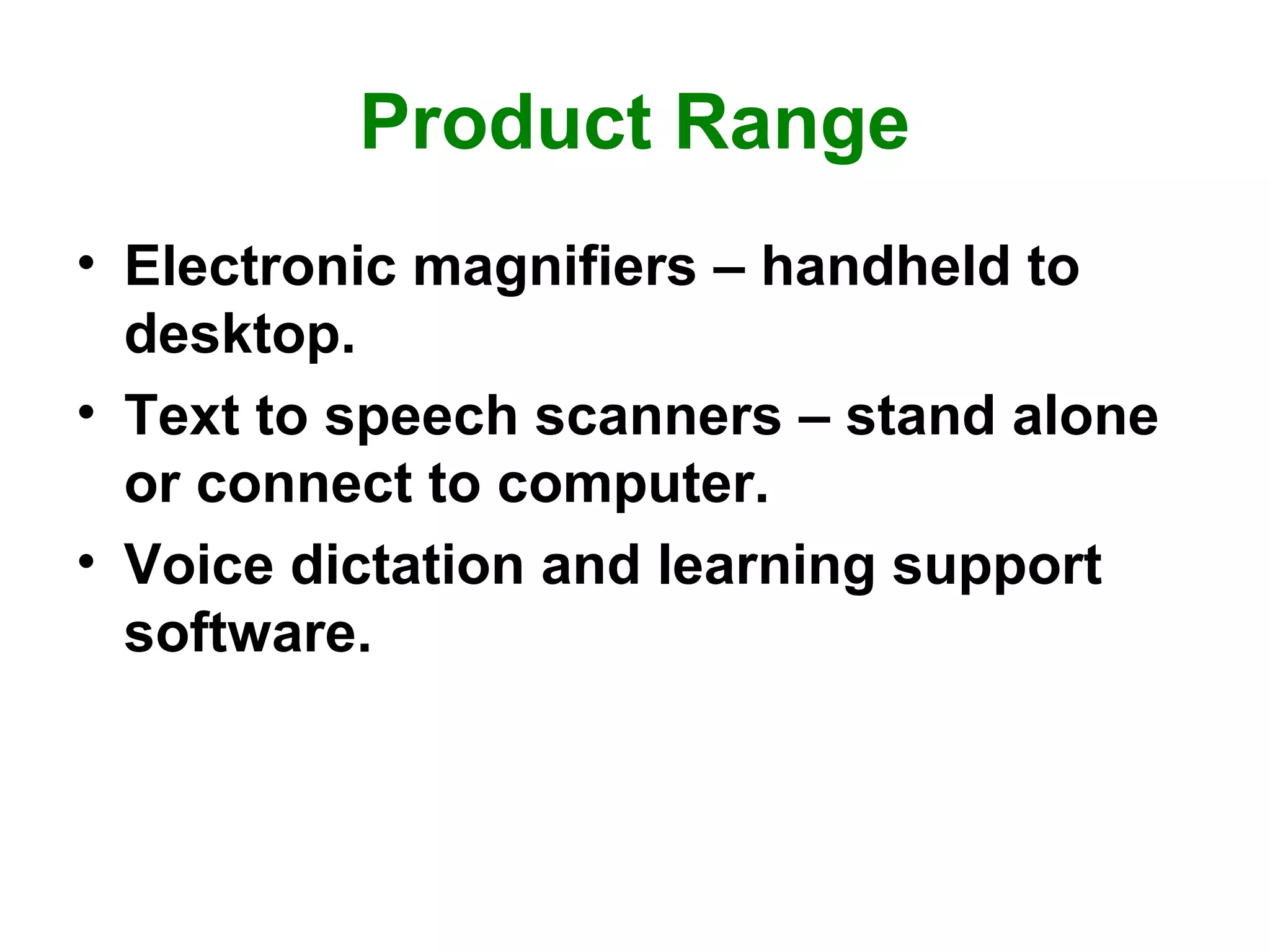 5 adaptive technology solutions | PPT