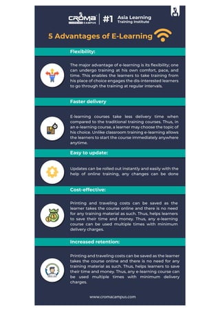 5 Advantages of E-Learning | PDF