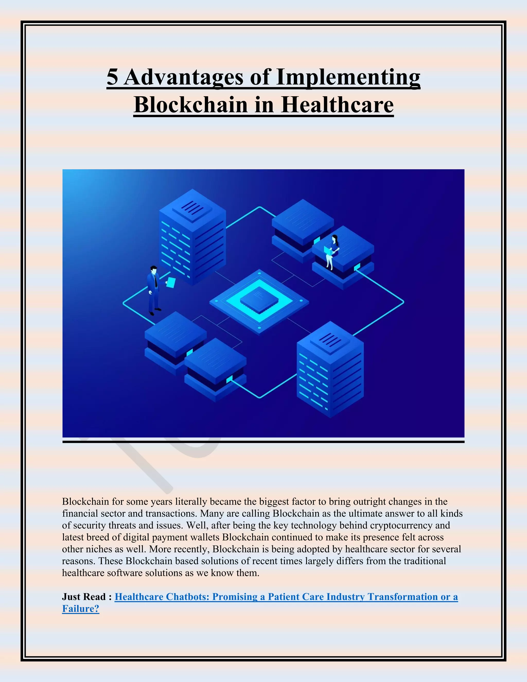 5 Advantages of Implementing Blockchain in Healthcare.pdf