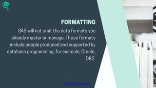 5 advantages of sas software | PPT
