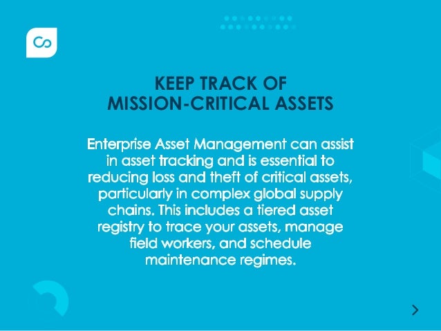 5 Advantages Of Using An Enterprise Asset Management Software | PDF