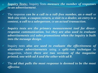 Advertising effectiveness | PPTX