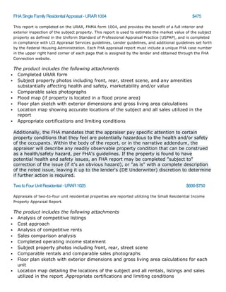 Pricing | PDF | Real Estate Industry | Industries